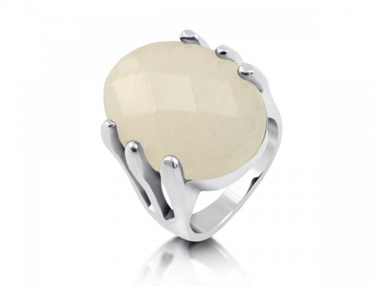 Кольцо Горный хрусталь купить в интернет магазине в Москве